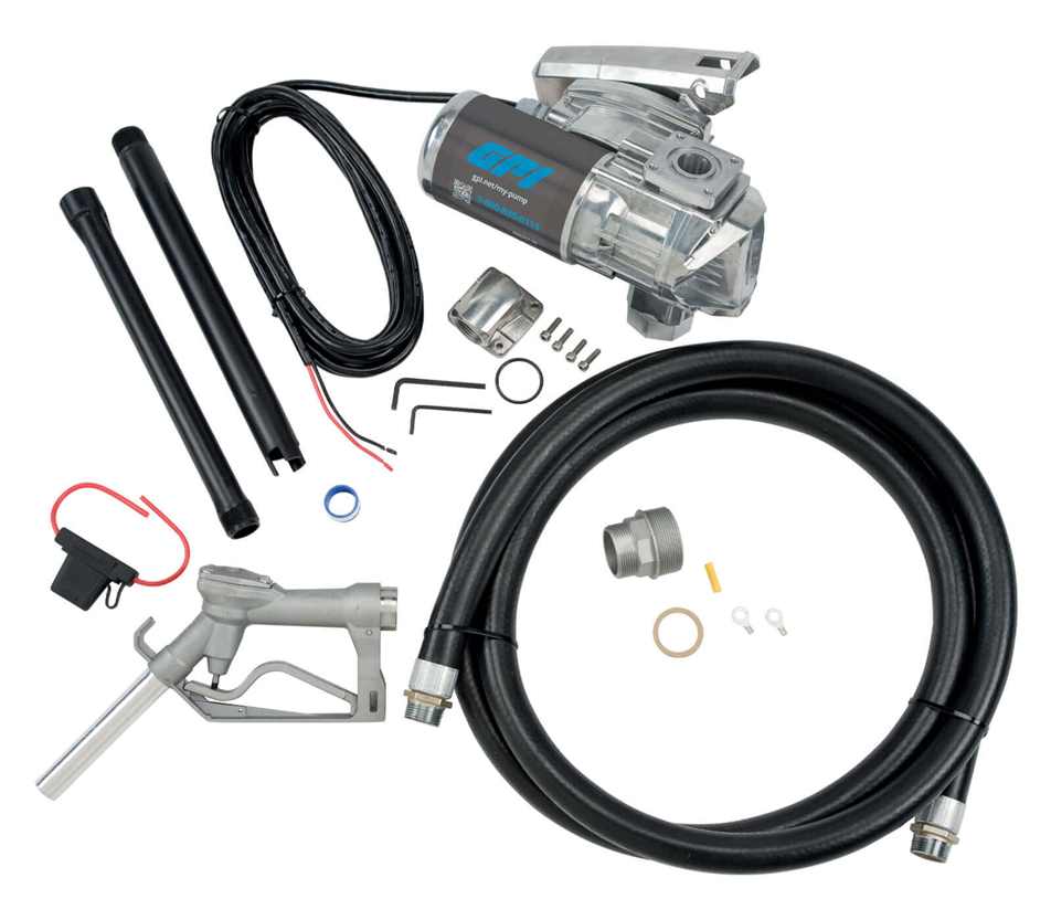 GPI 20 GPM 12v Fuel Transfer Pump - G20 Series | Newberry Tanks
