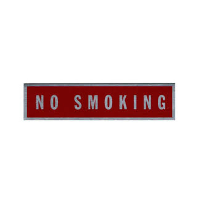 No Smoking Decal | Newberry Tanks