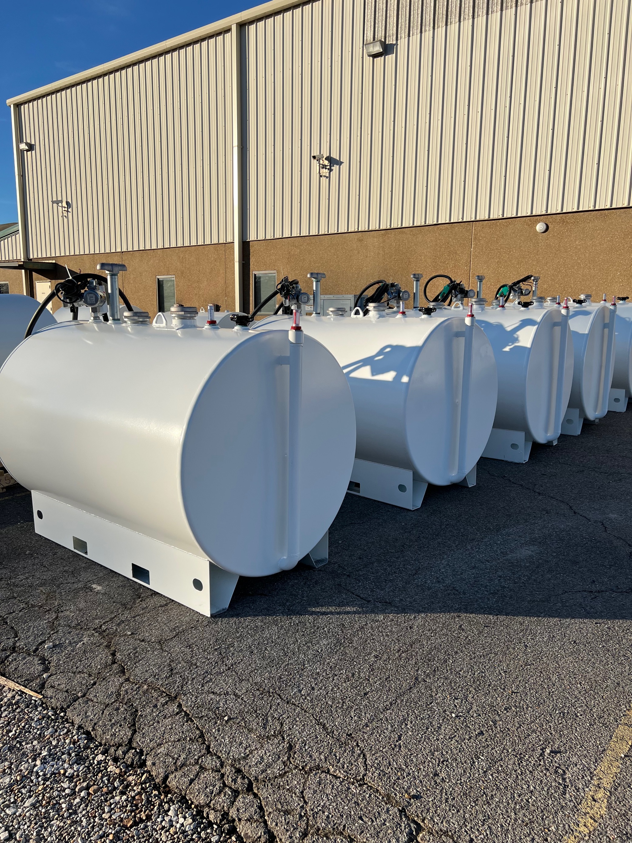 550 Gallon UL 142 Double Wall Skid Tank Package With 115v GPI Pump ...
